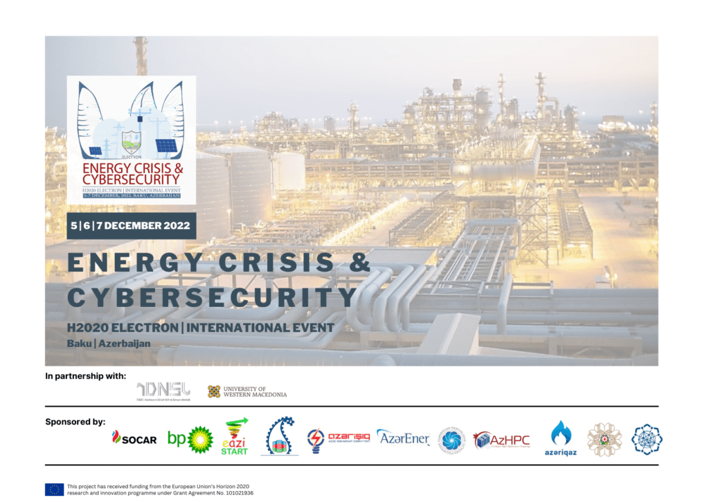 ELECTRON International event in Baku, 5-7 Dec. 2022 – ELECTRON